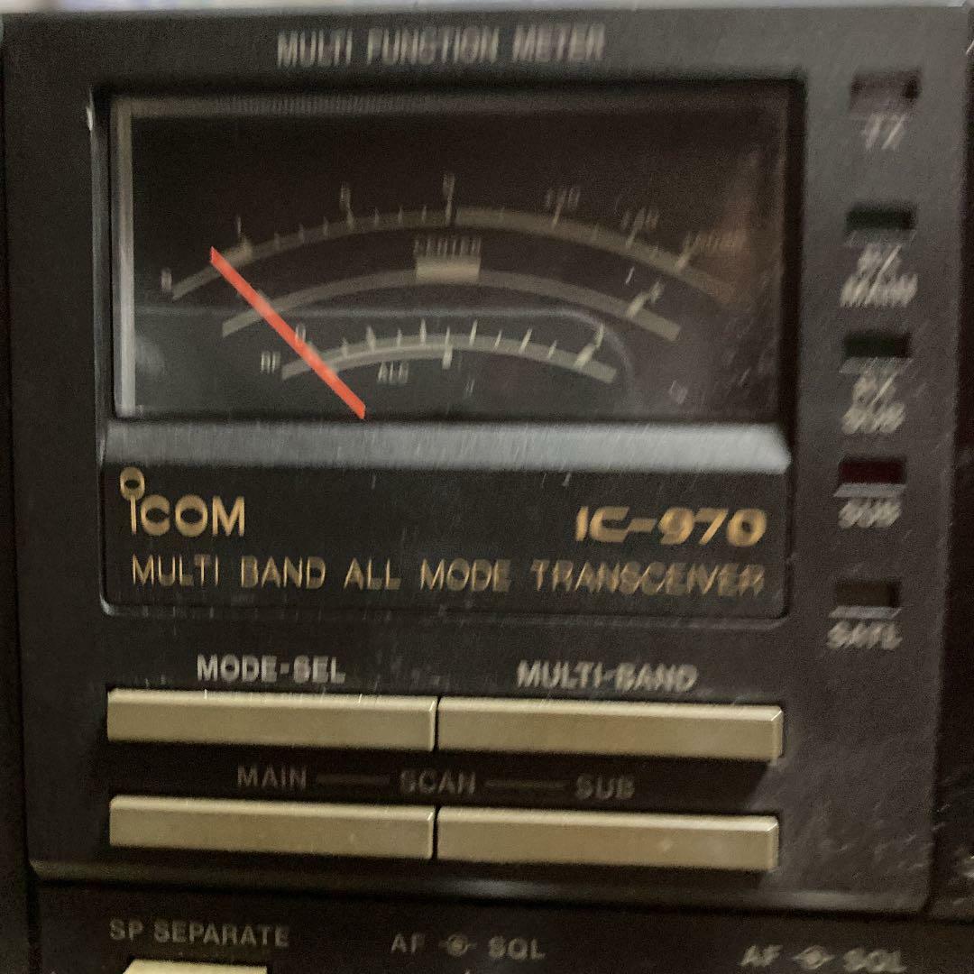 (For Parts) Icom IC-970 Multi Band All Mode Transceiver One Owner F/S ...