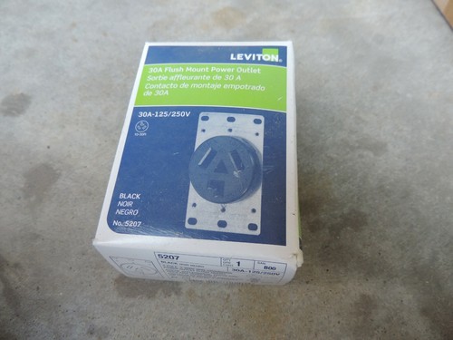 Leviton 5207 125/250V Flush Mount Receptacle 30 A | eBay