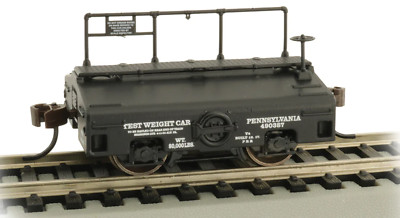 Bachmann 74409 HO Scale Test Weight Scale Car Pennsylvania PRR 490387 ...