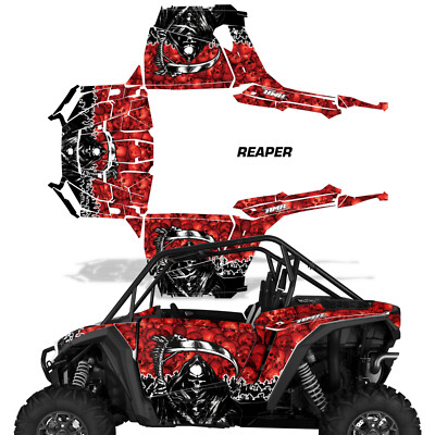 UTV Graphics Stickers Decals for Polaris RZR XP 1000 2DR 24-25 REAPER R ...