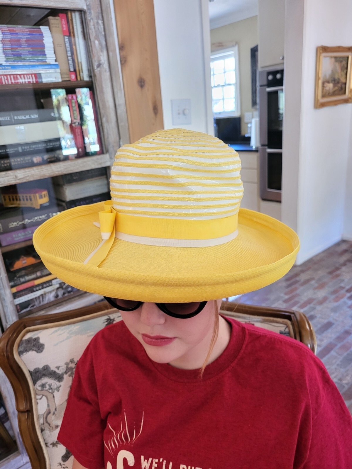 Quaker Maid 1960's Straw Hat - Gem