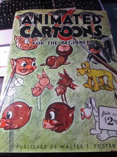 Animated Cartoons for the Beginner by Walter Foster Large Paperback ...