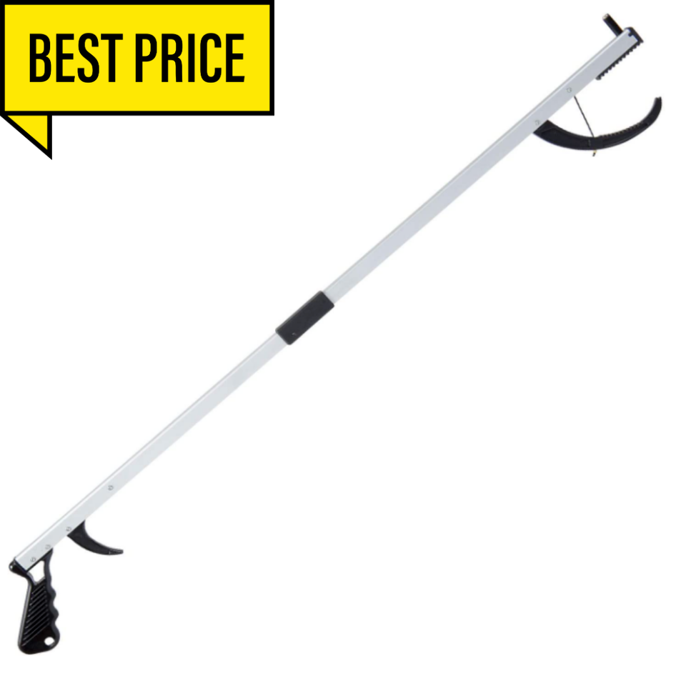 Heavy Duty Grabber Tool Industrial Pick Up Stick Trash Reacher Grip ...