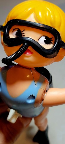 Vintage Wind-up Kids Divers 12ct Box Set | Open Box Swim Toys |Made In ...