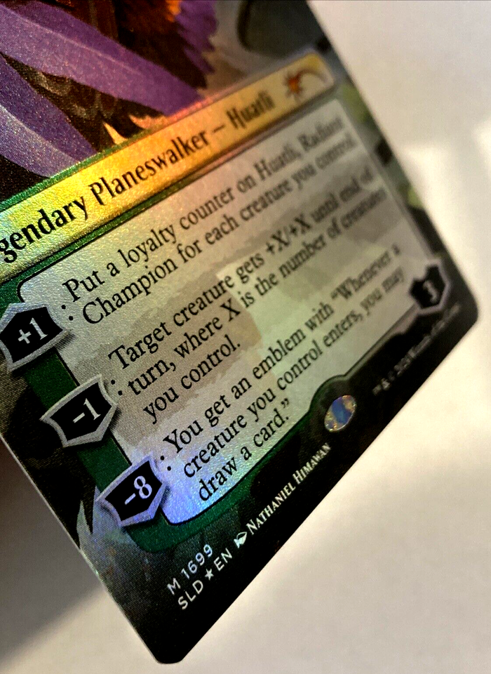 MTG Huatli, Radiant Champion RAINBOW FOIL Secret Lair 1699 NM | eBay