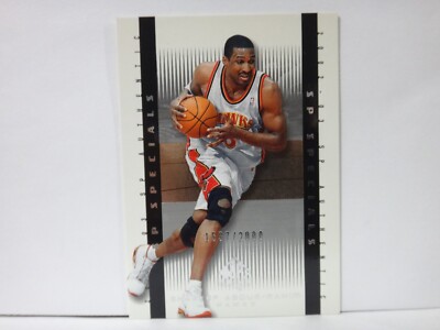 2002-03 SP Authentic Atlanta Hawks Basketball Card #112 Shareef Abdur ...