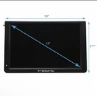 Trexonic 12” Portable LED Widescreen TV D12 Lightweight w Remote HDMI ...