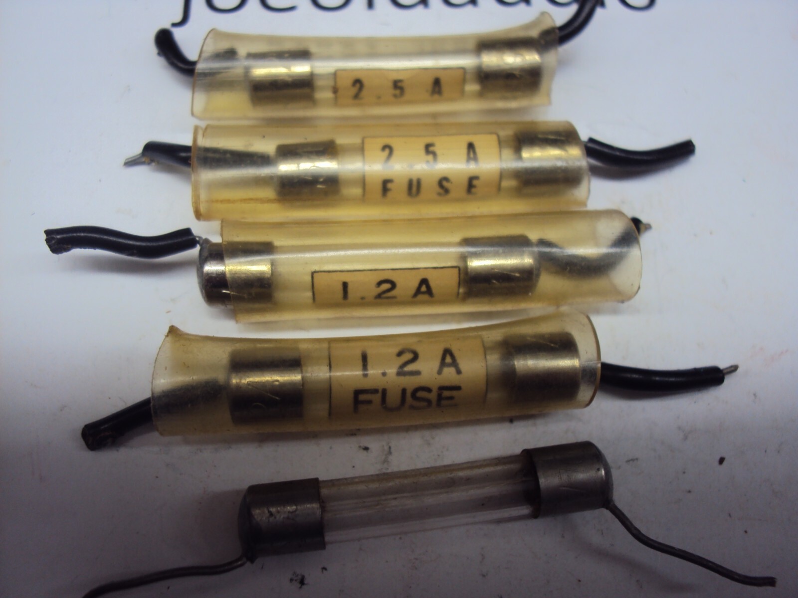 Panasonic AM/FM/Turntable RD-203 Original 5 Piece Fuse Kit. Parting Out ...