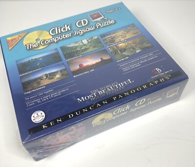 Click CD Computer Jigsaw Puzzle Series 1 by SBG Game 6 Different Fun ...