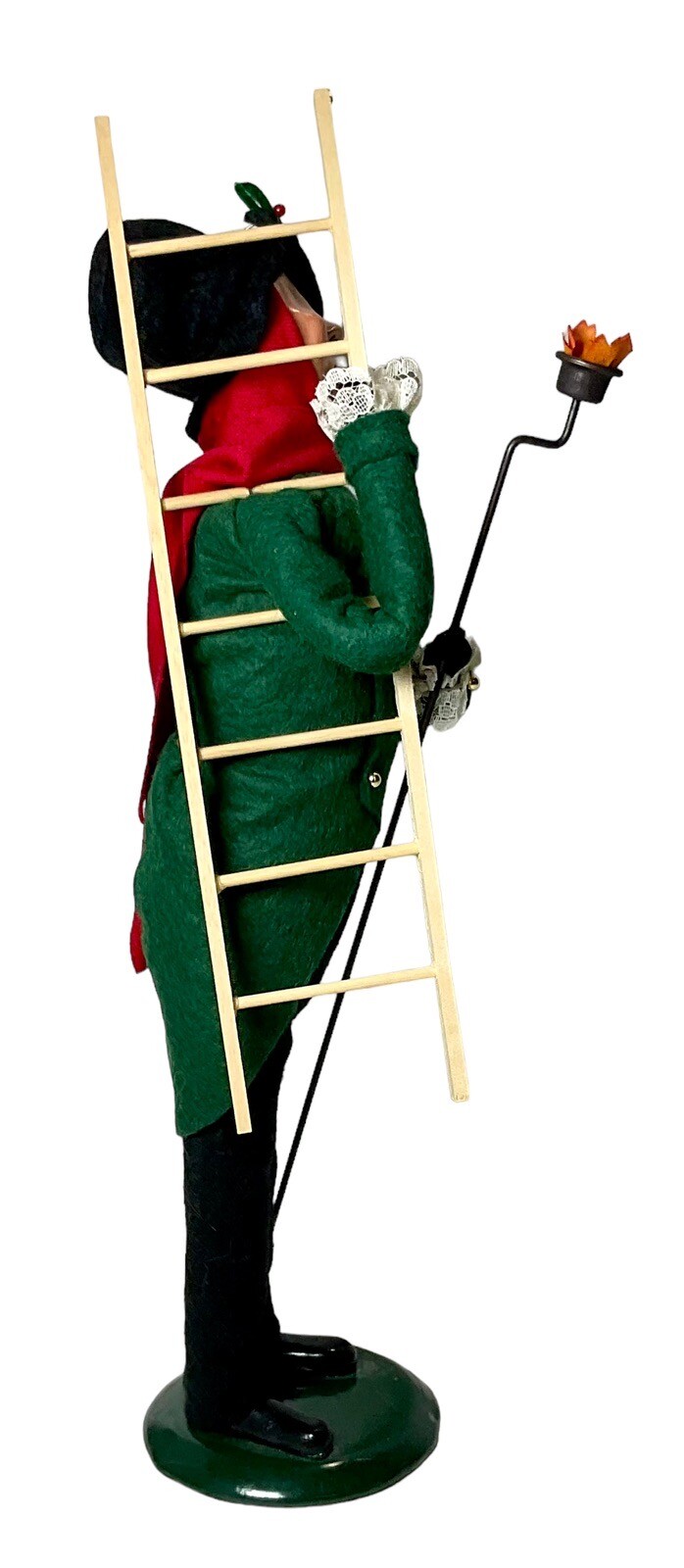 Vintage 1993 Byers Choice Christmas Carol Caroler Victorian Lamplighter ...