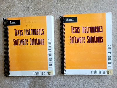Texas Instruments Software Solutions Training Series 2 Spiral Bound ...