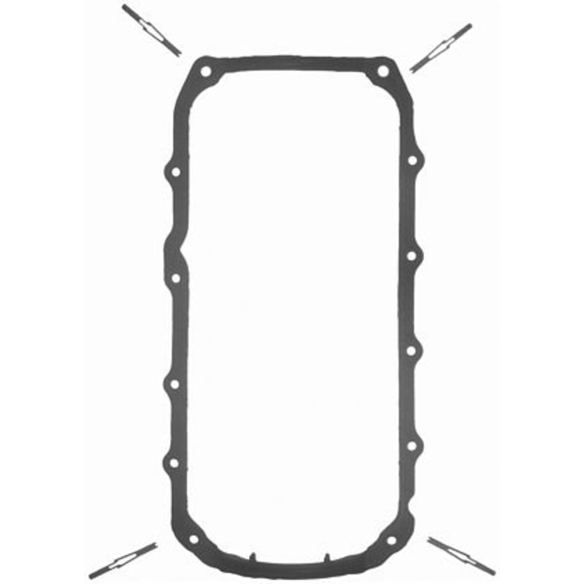 OS 34501 R Felpro Oil Pan Gasket for Chevy Olds Citation S10 Pickup S ...