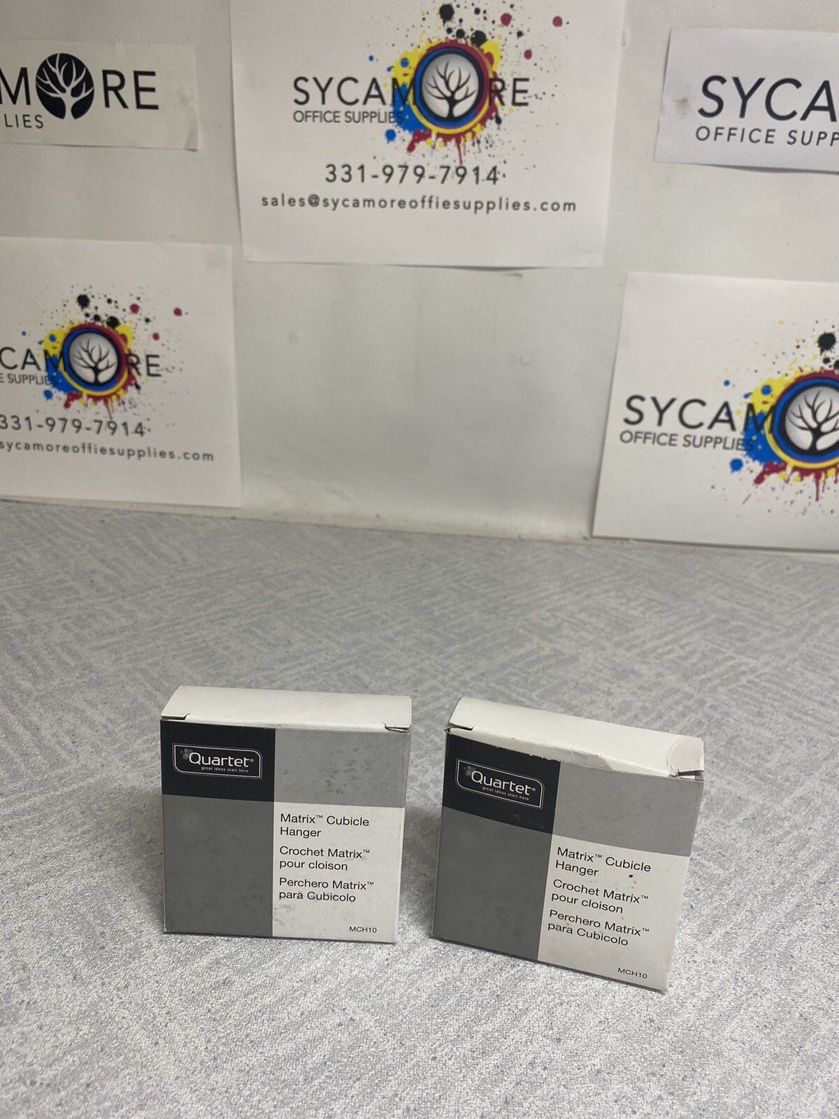 2 Quartet Matrix Cubicle Hanger P/N MCH10 | eBay