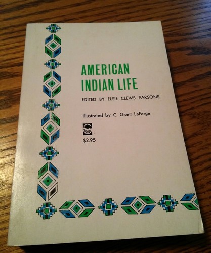 020 American Indian Life Paperback Book by Elsie Parsons & Grant ...