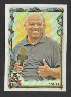 2023 Topps Allen & Ginter ANDRE KNOTT Silver Portrait Hot Box GAME ...