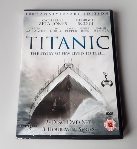 Titanic DVD: 2 Disc Set: TV Mini Series: Catherine Zeta-Jones: New ...