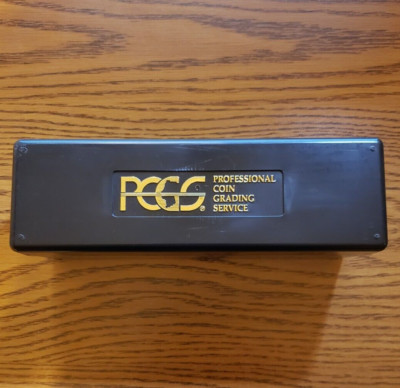 Black PCGS Storage Box - Can hold up to 20 PCGS Regular Size Slabs | eBay