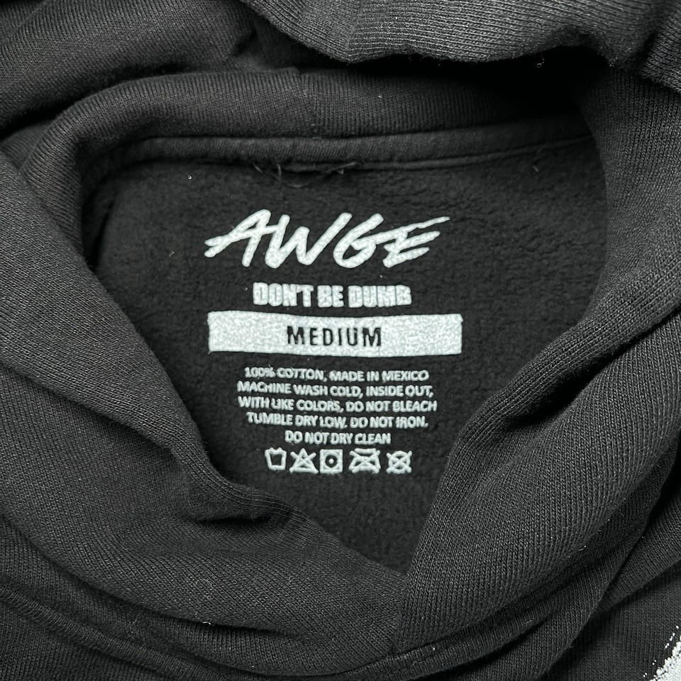 ASAP Rocky x AWGE Hoodie Size Medium American Sabotage BV Rolling Loud ...
