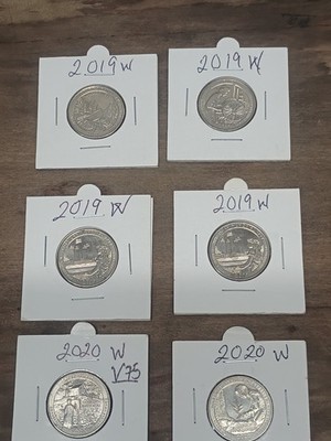2019 And 2020 W State Park Quarters | eBay