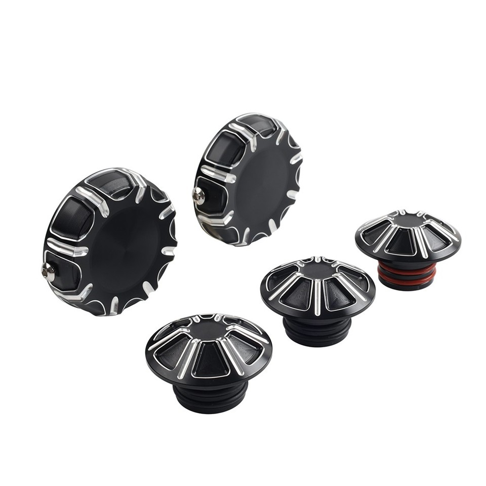 5Pcs Axle Caps and Wheel Bearing Caps For Can-Am Spyders GS RS RT ST F3 ...
