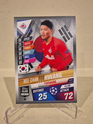 Topps UCL Match Attax Extra Squad Update Hwang Hee-chan Hee Chan Fc ...