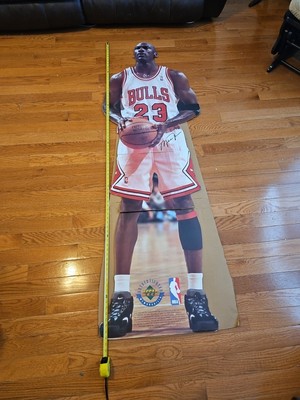1996 Michael Jordan Life-Sized Cardboard Cutout Stand-Up - Upper Deck ...
