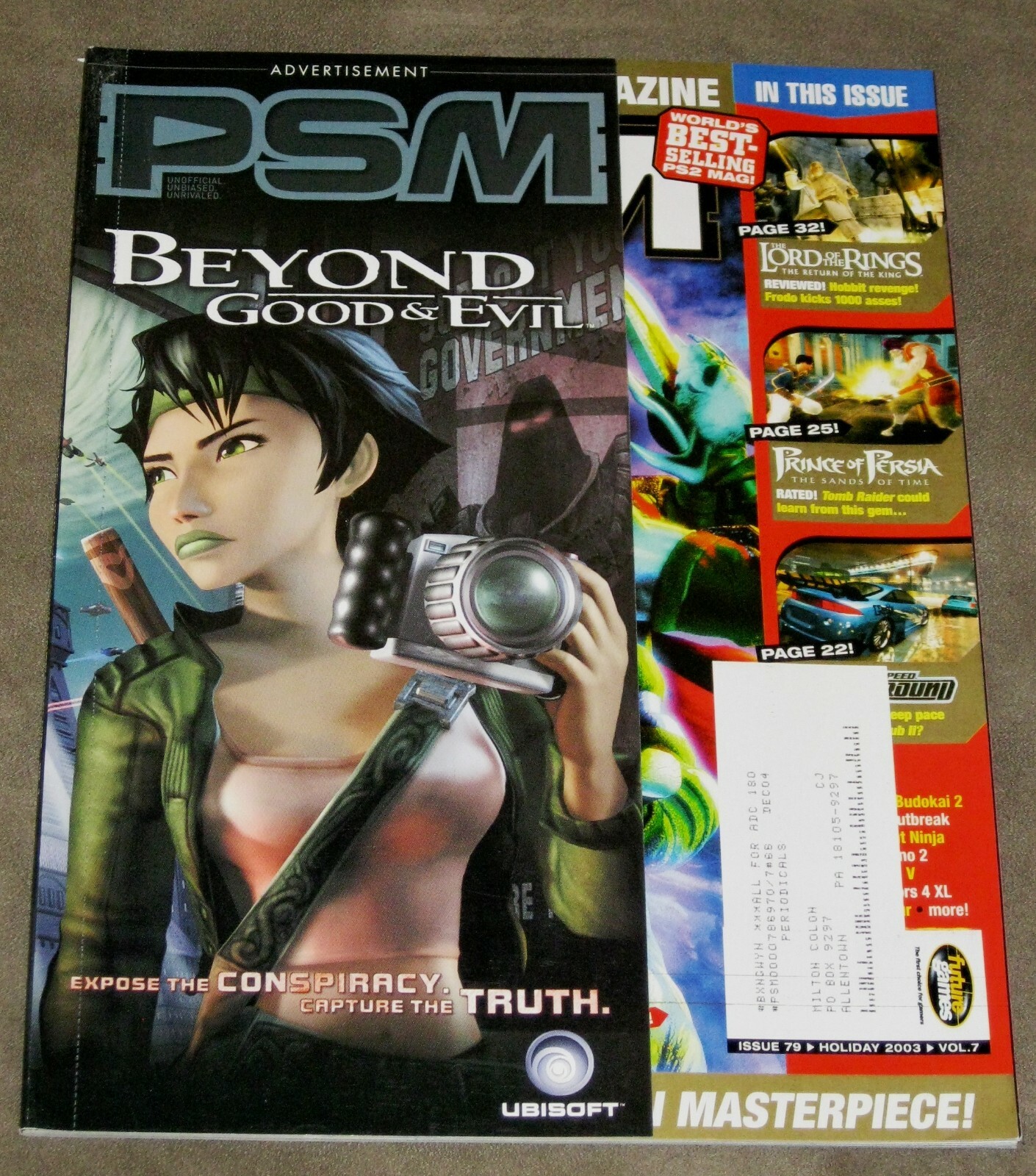 PSM Playstation Magazine #79 Holiday 2003 Legacy of Kain: Defiance ...