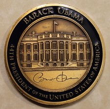 Barack H Obama 44th President of The United States Challenge Coin for ...