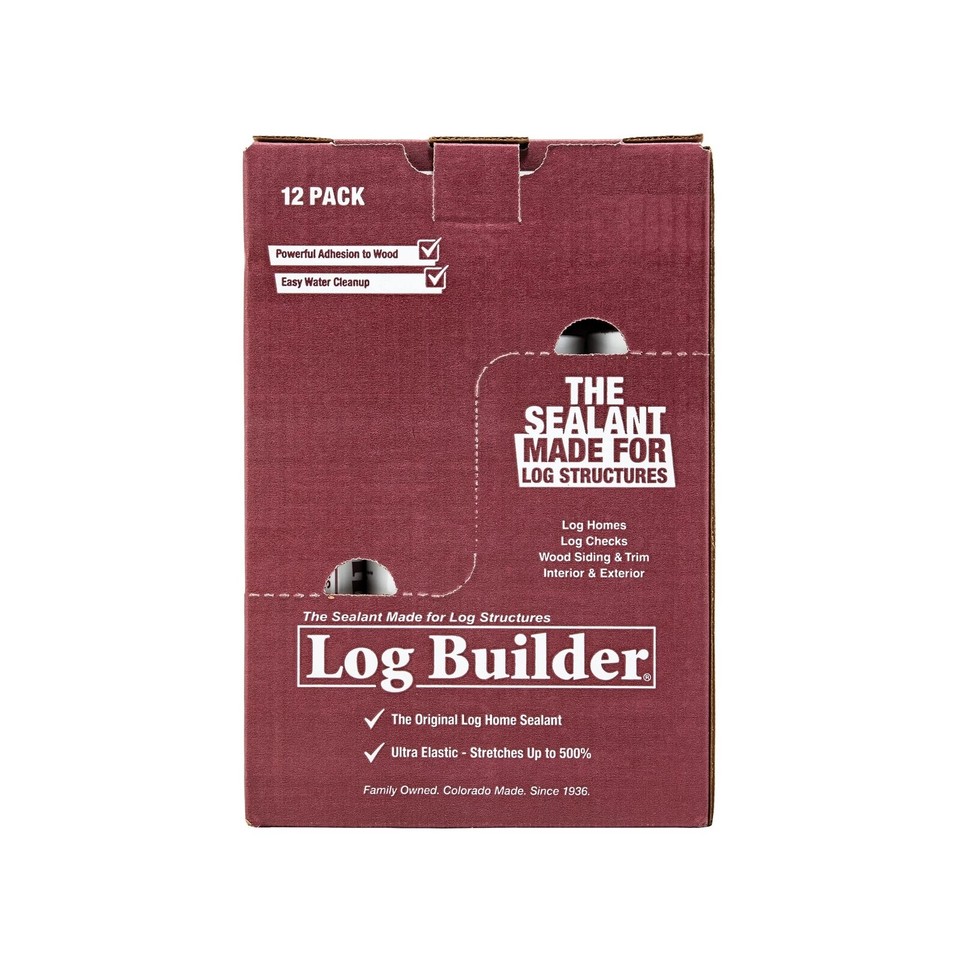 Tan 30 o... Acrylic Log (Pack oz Cartridge, Latex Caulk, Chinking ...