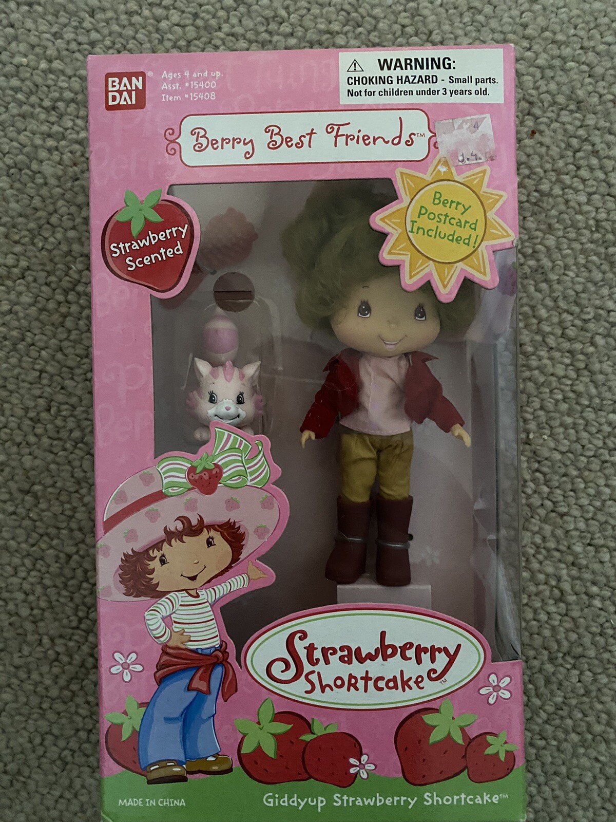 Strawberry Shortcake Berry Best Friends - GIDDYUP SSC with Custard ...