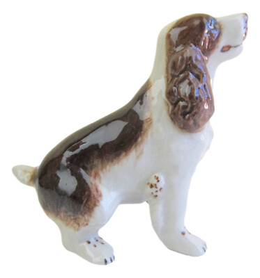Springer Spaniel Dog Miniature Figurine Approx 6.5cm High | eBay Australia