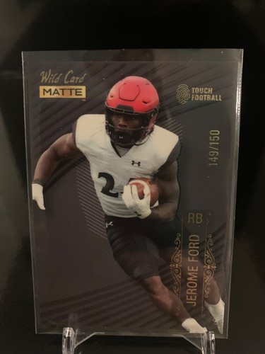 2022 Wild Card MATTE - Black #MB-61 Jerome Ford (RC) | eBay
