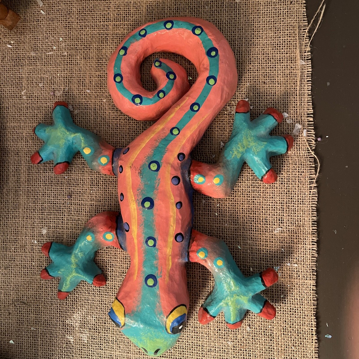 Paper Mache Lizard