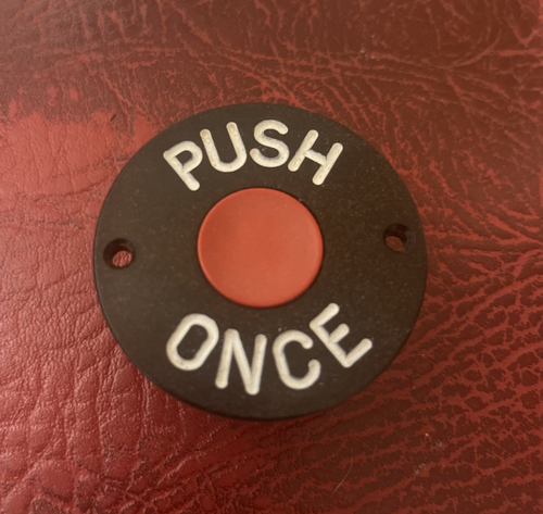 Bus Bell Classic Vintage Bakelite type BMAC, PUSH ONCE | eBay UK
