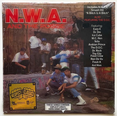 SEALED 2015 N.W.A. AND THE POSSE Album w 3D LENTICULAR COVER Lp VINYL ...