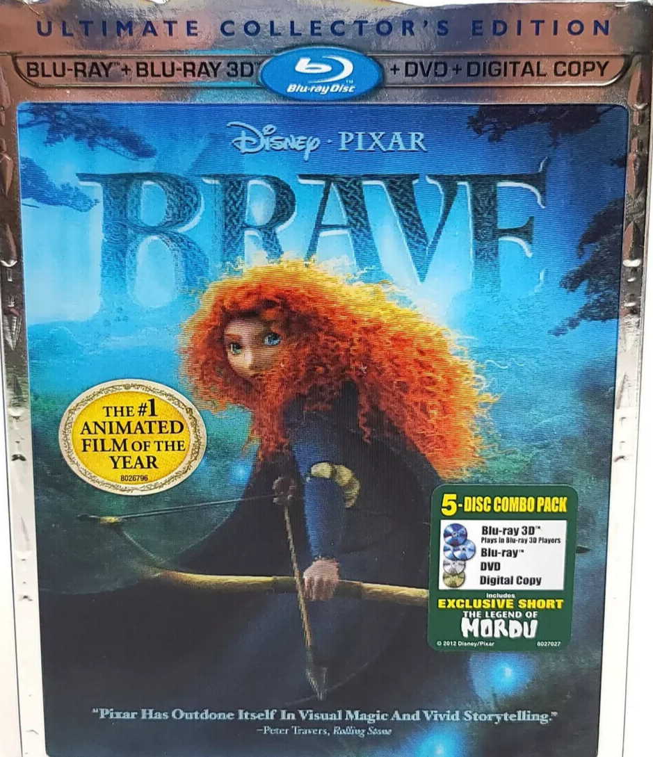 Brave (Blu-ray/DVD, 2012, 5-Disc Set, Ultimate Collectors Edition ...