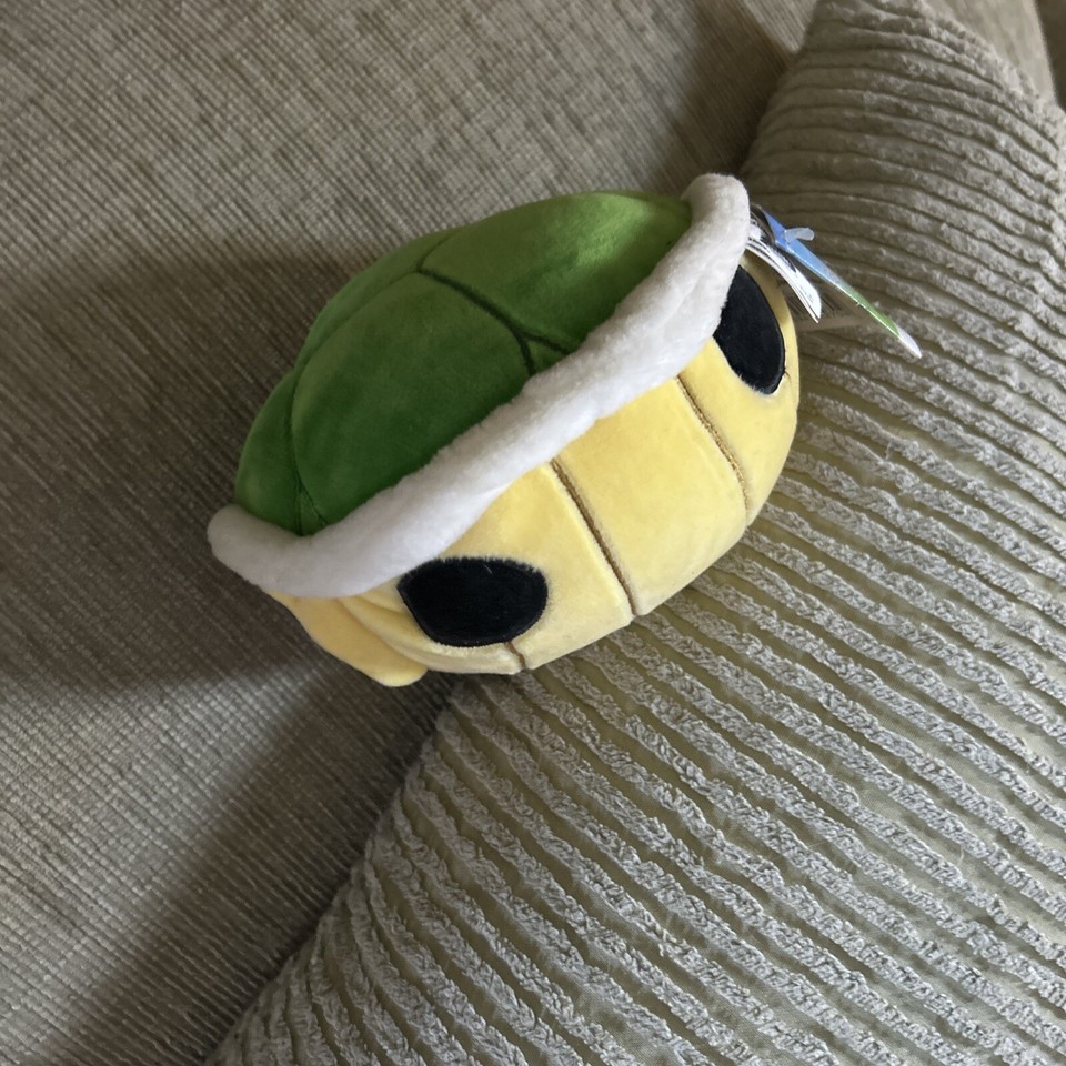 Green Shell Plush Toy - Super Mario Brothers - Junior Mocchi Mocchi - 6 ...