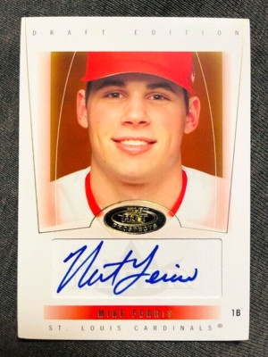 2004 Fleer Hot Prospects Draft #73 Mike Ferris Rookie Auto Autograph ...