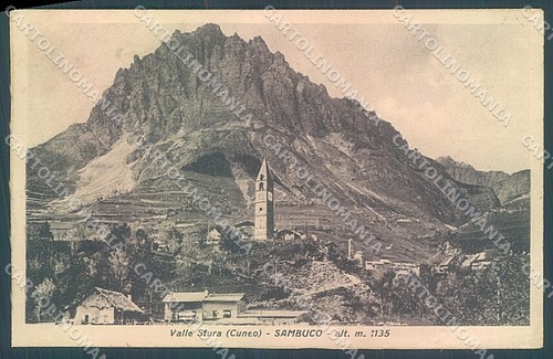 Cuneo Sambuco Valle Stura cartolina JK2497 | eBay