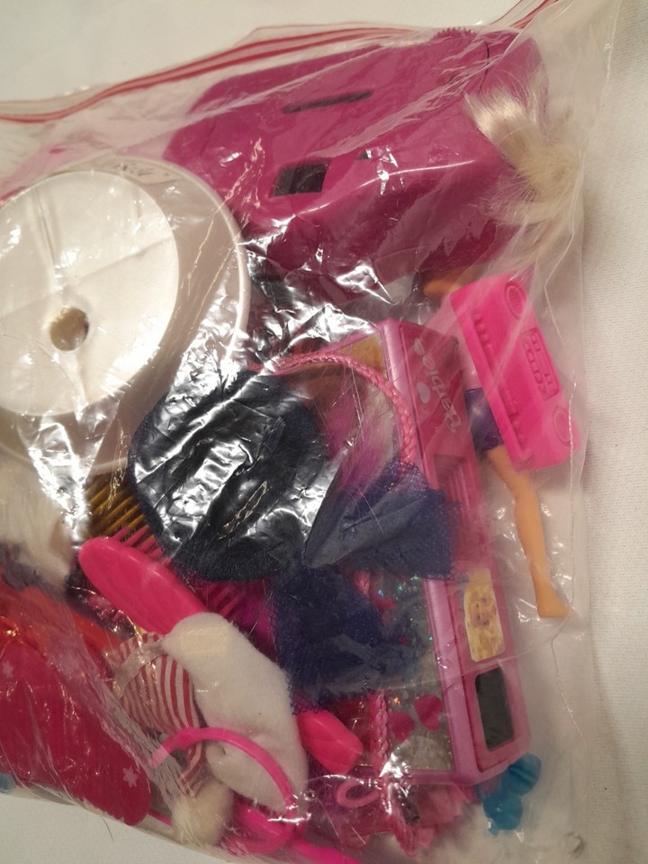 Gallon Size Bag Of Barbie Items Mixed Lots | eBay