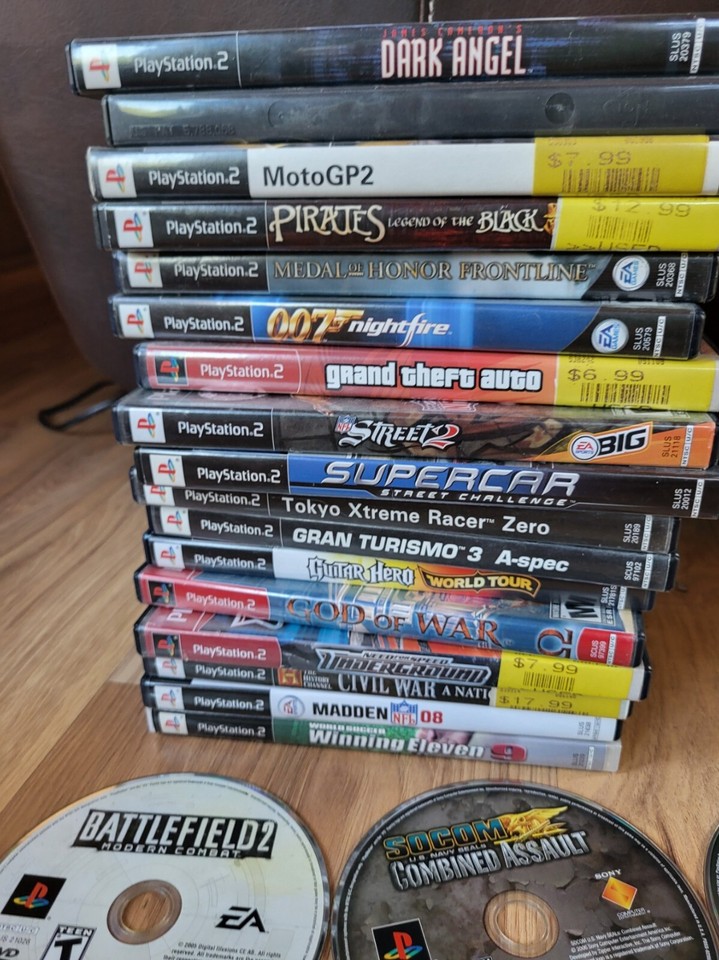 Lot Of 21 PlayStation 2 PS2 Games | eBay