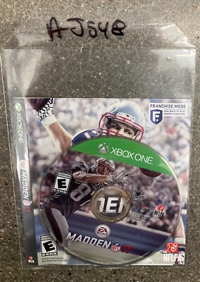 Madden NFL 17 (Microsoft Xbox One, 2016) No Case No Tracking #AJ548 ...