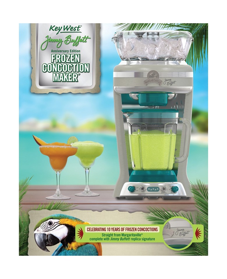 Margaritaville Jimmy Buffet Signature Edition Frozen Concoction Maker ...