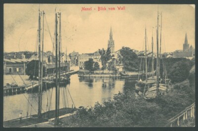 MEMEL old vintage postcard Klaipeda Lithuania | eBay