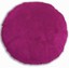 Mf16n Raspberry Rose Microfiber Velvet Round Shape Cushion Cover Custom ...