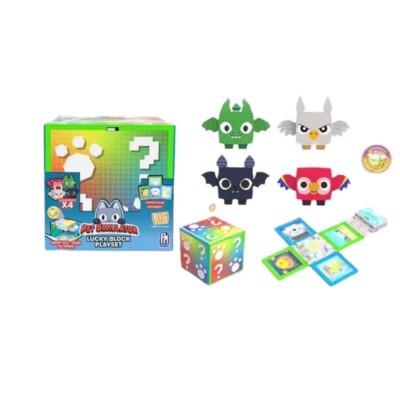 2023 Roblox Pet Simulator Lucky Block Playset Series 2 DLC 4 Fidget ...