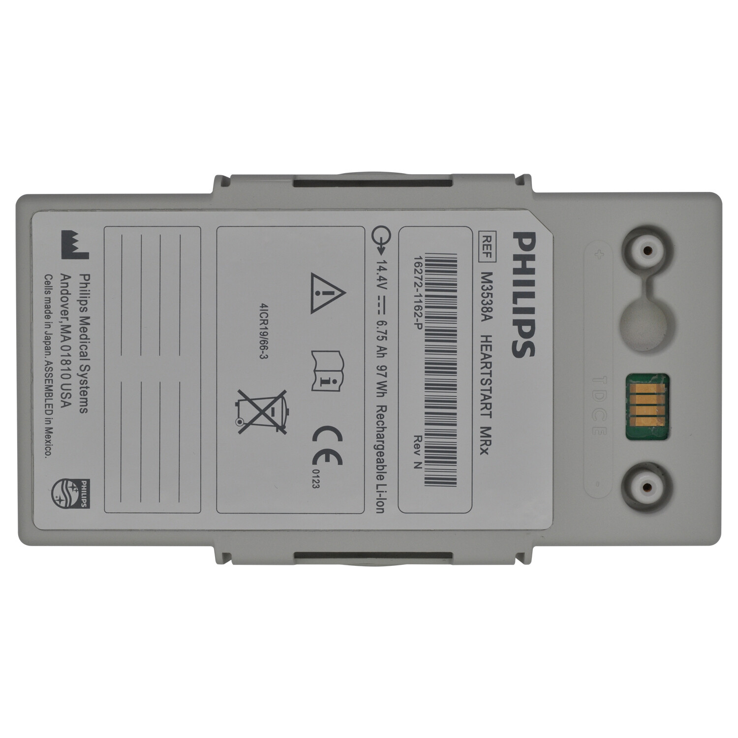 Genuine M3538A Battery for Philips M3535A M3536A HEARTSTART MRx Monitor ...