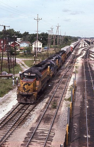 CSX/CS GP40-2 - number - 6300 + 3 w/Train - ORIG - KR - ra1x1674 | eBay