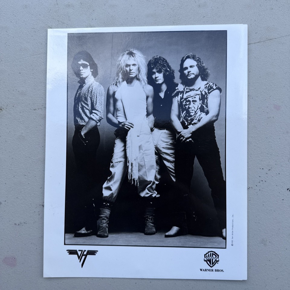 Van Halen Fan Club Kit: Photos, Certificate, Membership card and ...