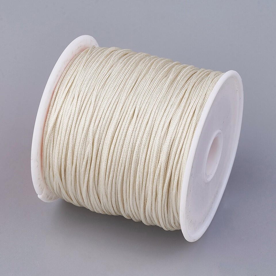 45m/roll Nylon Thread Jewelry Beading Cord Bracelet Sewing Craft String ...